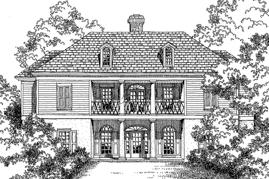 Double-Gallery House Plan | Southern Living House Plans